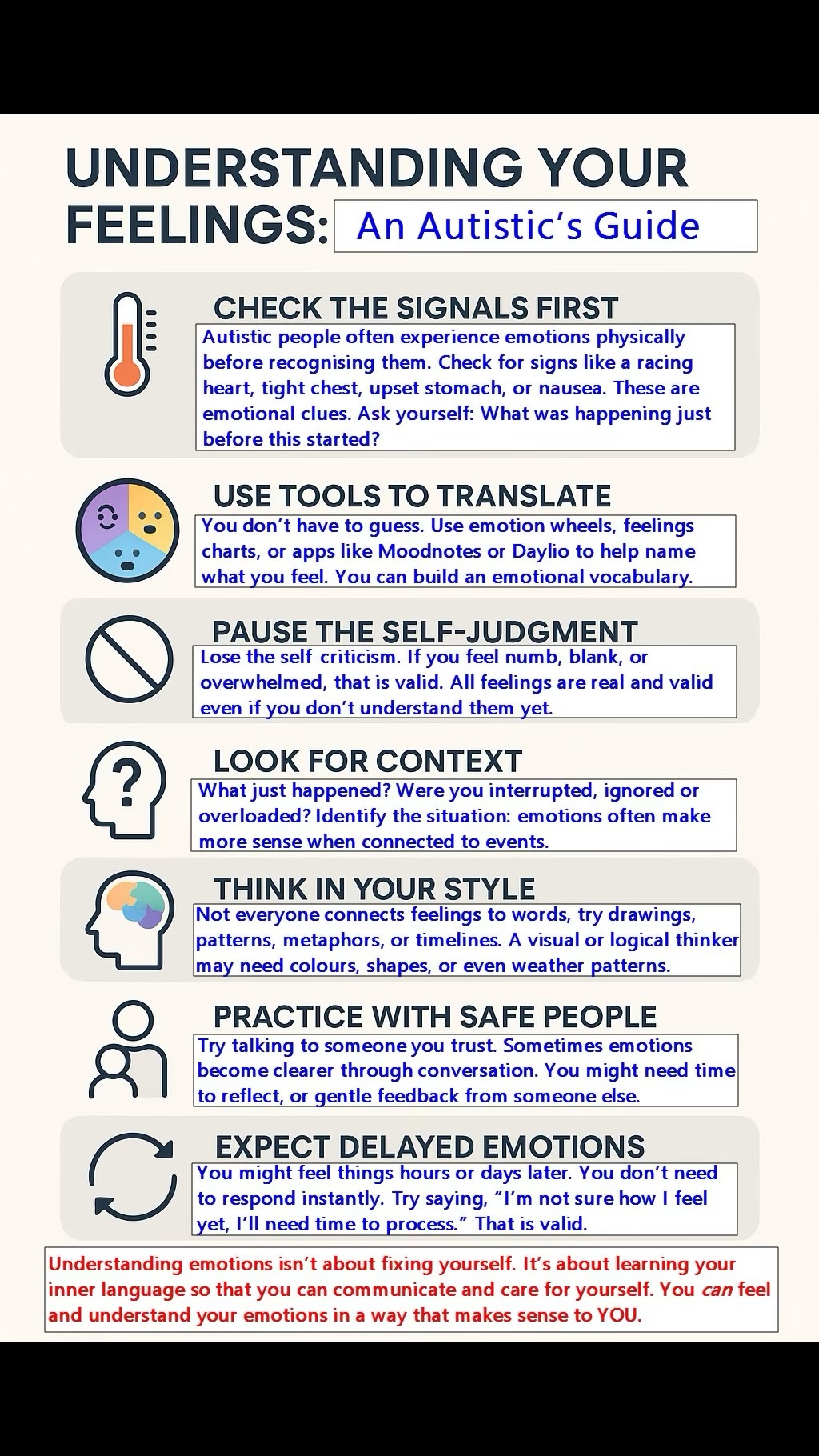 An Autistic’s Guide to Understanding Our Emotions – Autistic Nana